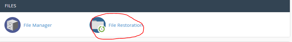 How To Restore A File From Cpanel Web Hosting Tutorials